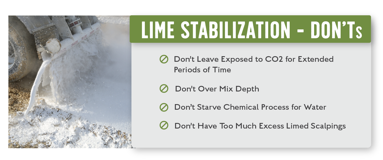 The Dos and Don’ts for Lime Stabilization | Lime Association